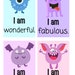 100 Printable Monster Theme Affirmation Cards for Kids - Etsy