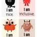 100 Printable Monster Theme Affirmation Cards for Kids - Etsy