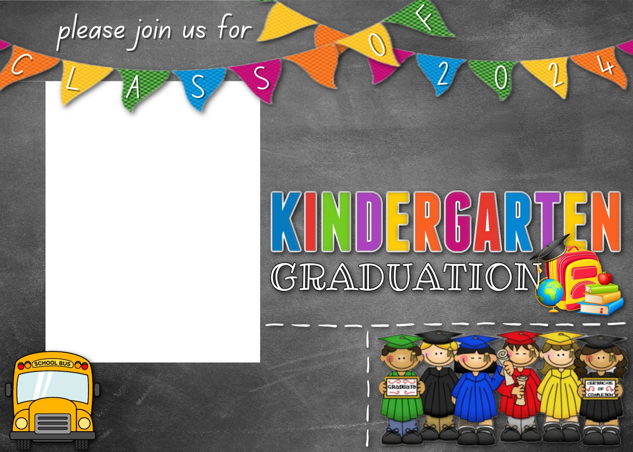 Kindergarten Graduation Invitation - Etsy