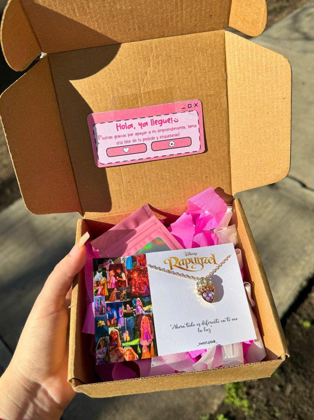 Rapunzel Heart Chain - Etsy