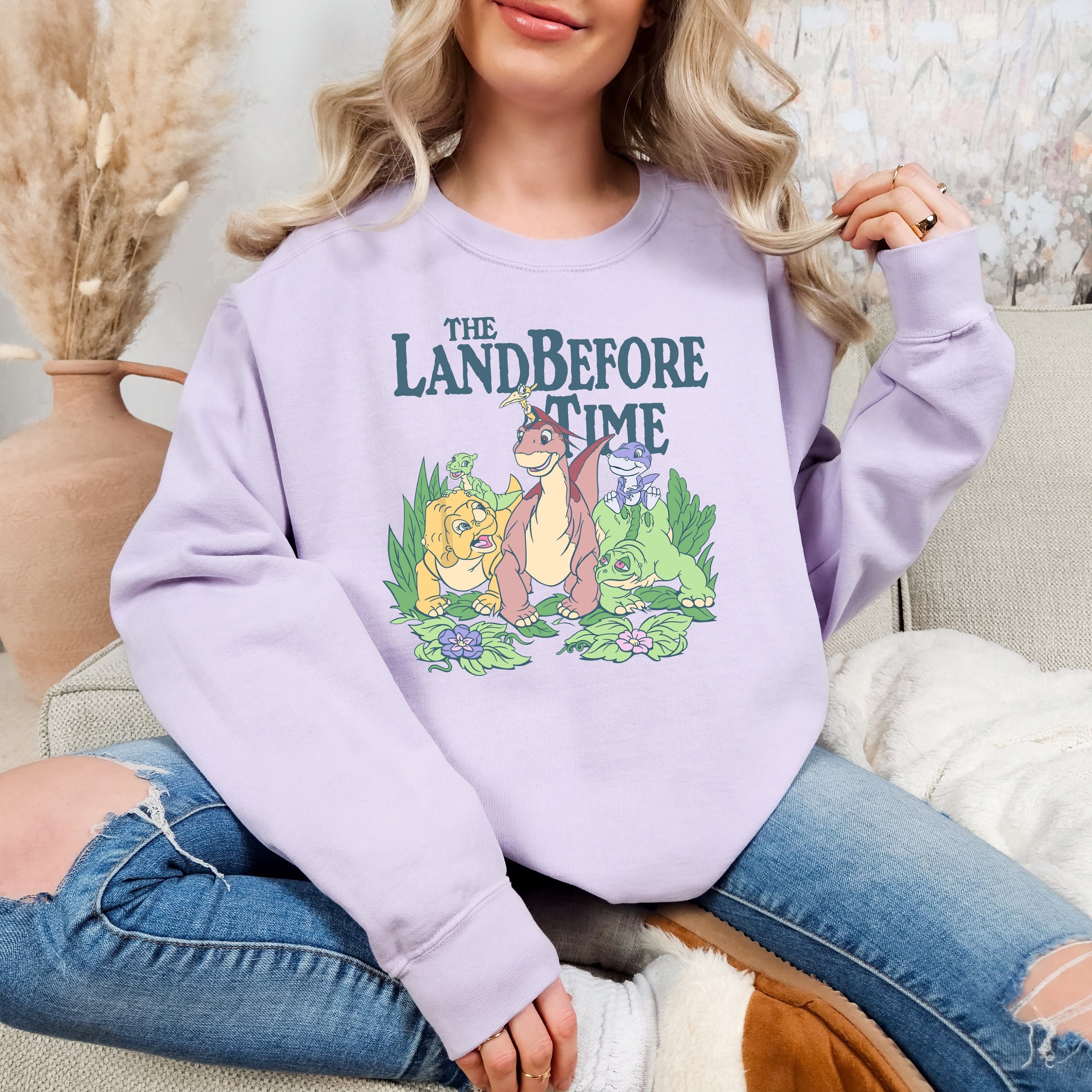 The Land Before Time Pastel Dinosaur Friends Comfort Colors Shirt, Land ...