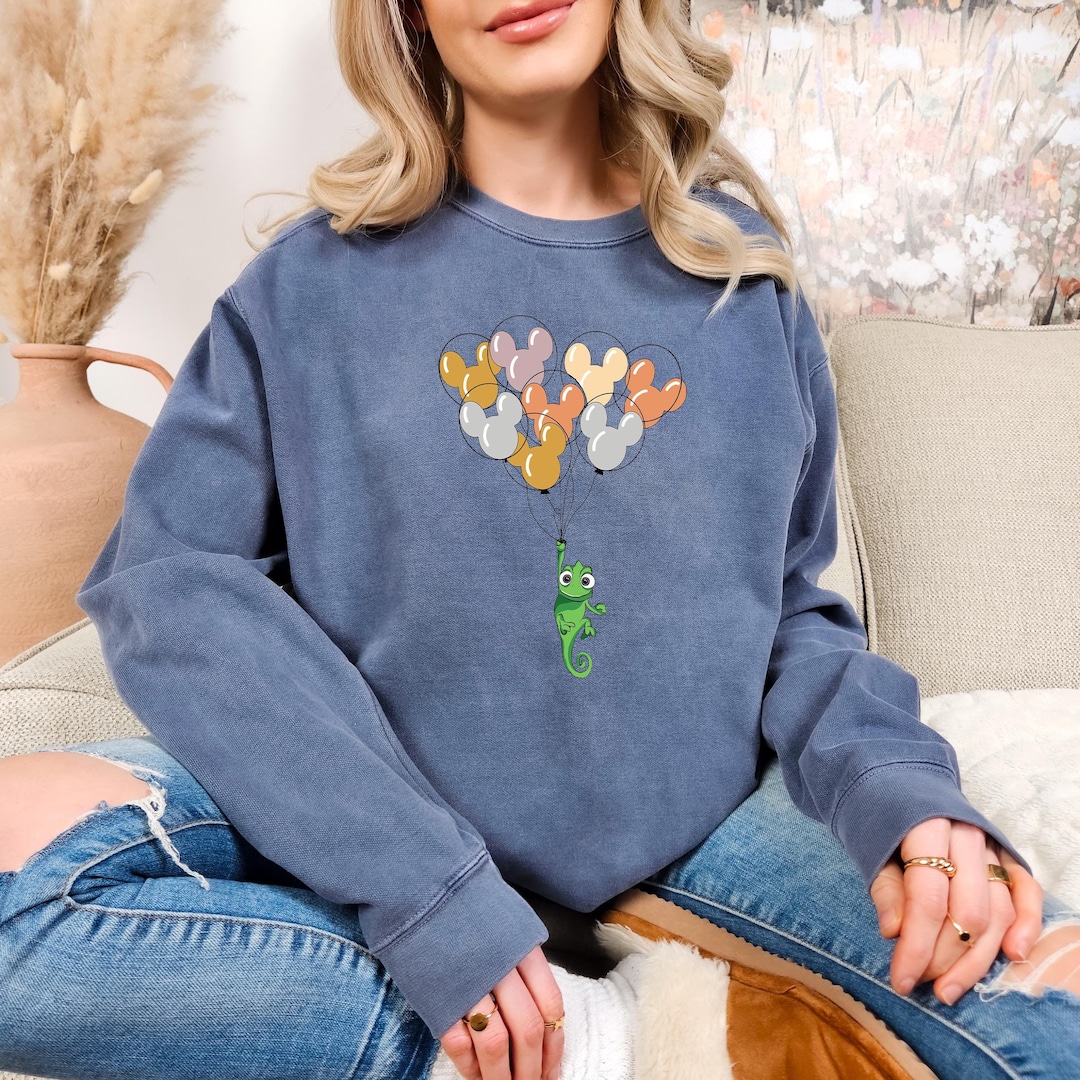 Disney Pascal With Mickey Balloon Comfort Colors Shirt, Cute Pascal ...