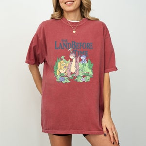 The Land Before Time Pastel Dinosaur Friends Comfort Colors Shirt, Land ...