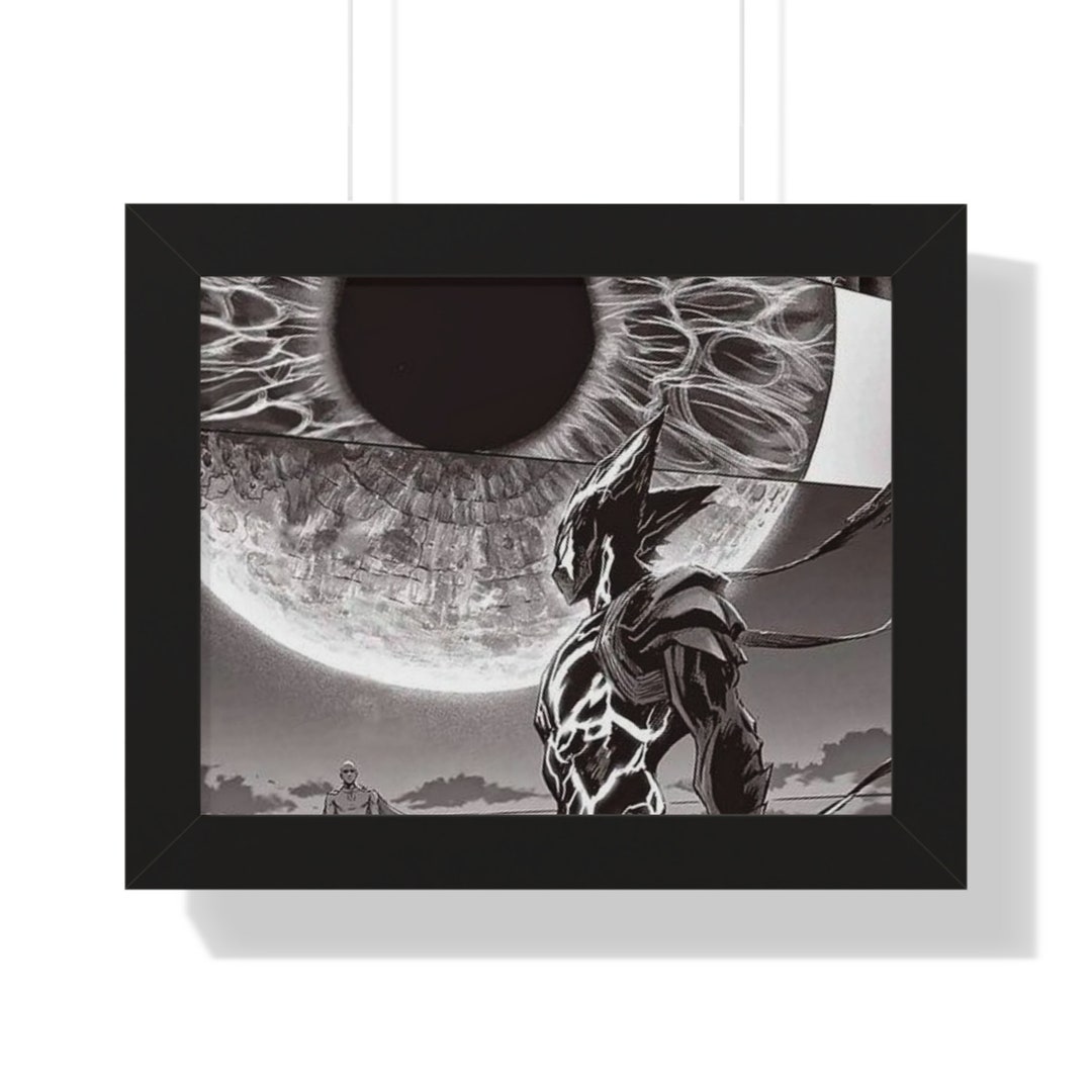 Garou and Saitama Infamous Face off Poster W/ Frame - Etsy