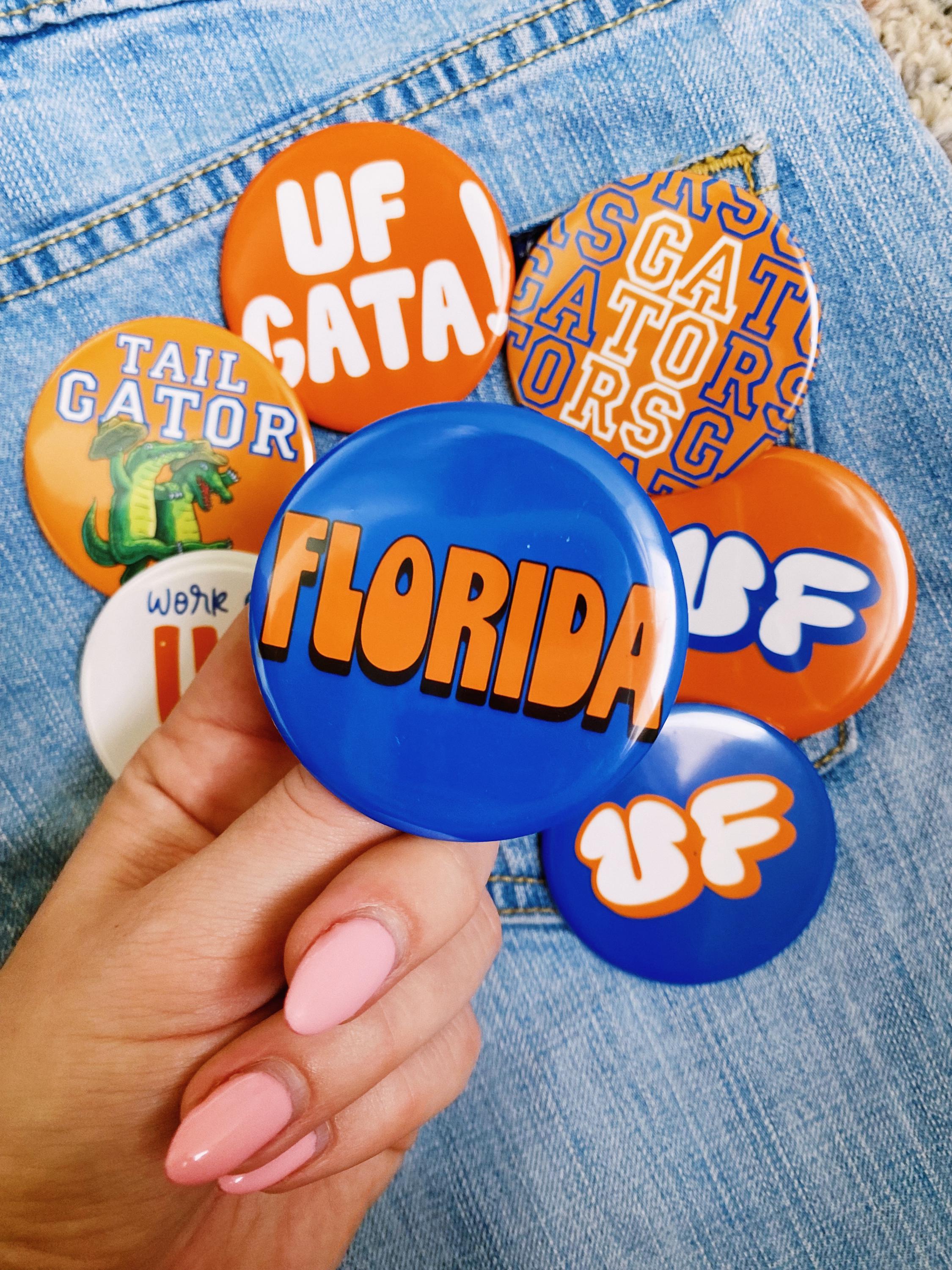 UF Gators Game Day Button Florida - Etsy