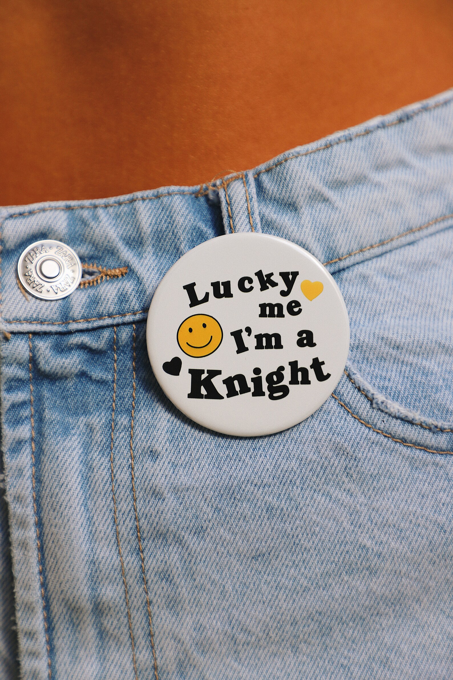 UCF Knights Game Day Button Lucky Me - Etsy