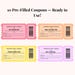 Printable Summer Fun Coupon Book for Kids Screen-free Activities Summer ...