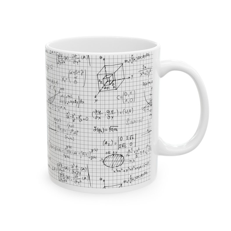 Math Design: Office Mug, Funny Geek Mug, Funny Geek Mug, Nerd Mug ...