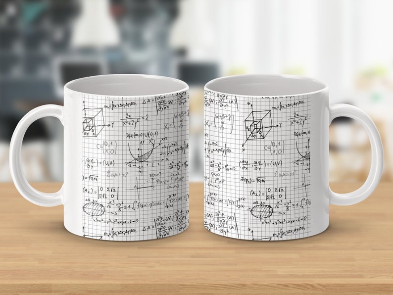 Math Design: Office Mug, Funny Geek Mug, Funny Geek Mug, Nerd Mug ...