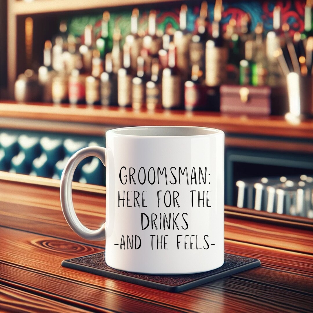 Engagement Mug, Wedding Party Gift Glossy White Ceramic 11 Oz Mug ...