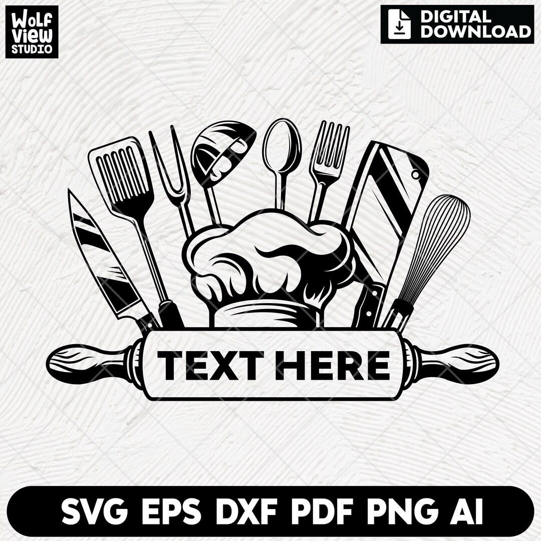 Chef Tools Svg, Chef Dad Svg, Chef Svg, Cooking Tools Svg, Chef Shirt ...