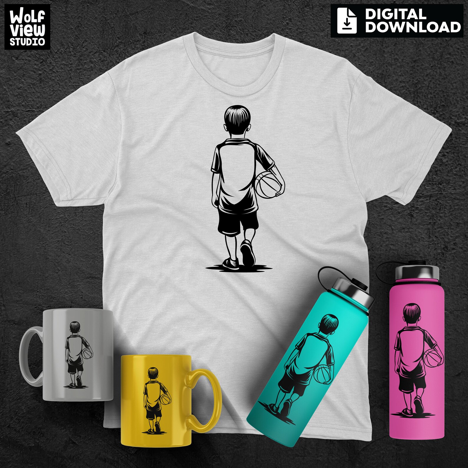 Basketball Kid Svg, Basketball Player Svg, Personalized Name Svg ...