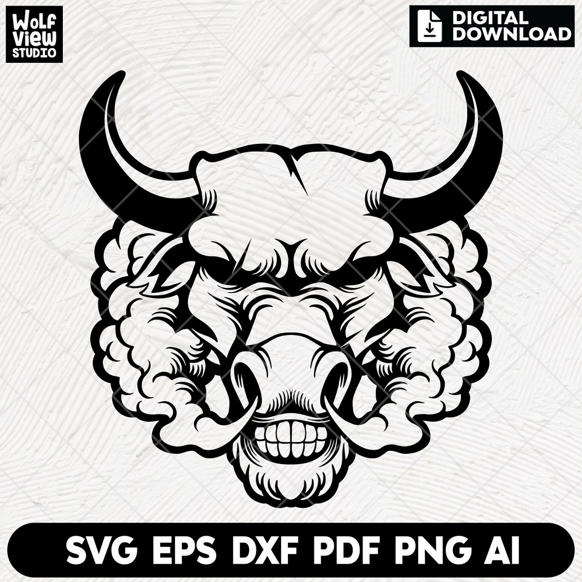 Angry Bull Svg, Bull Design Svg, Bull Head Svg, Bull Clipart, Angry ...