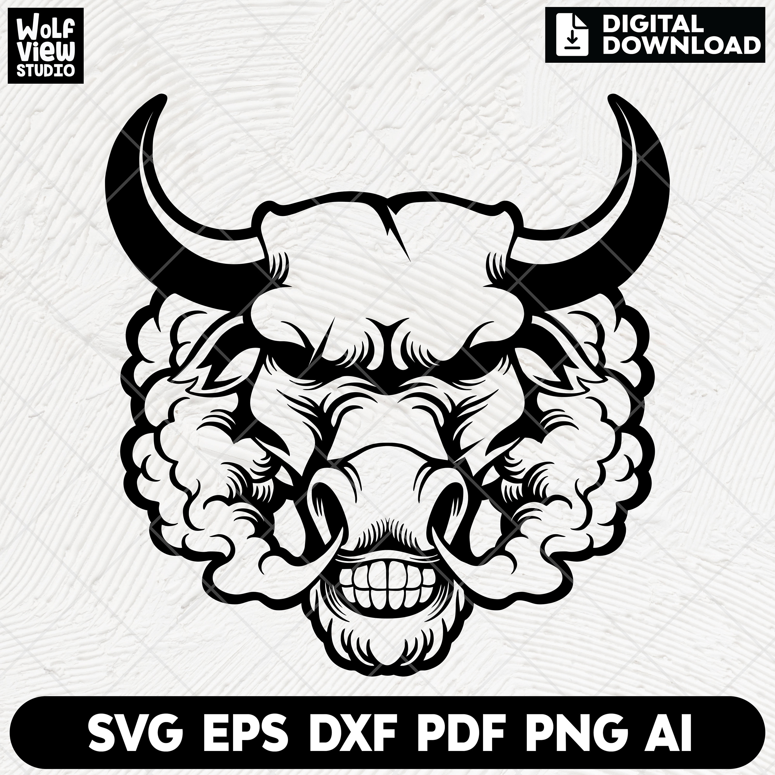 Angry Bull Svg, Bull Design Svg, Bull Head Svg, Bull Clipart, Angry ...