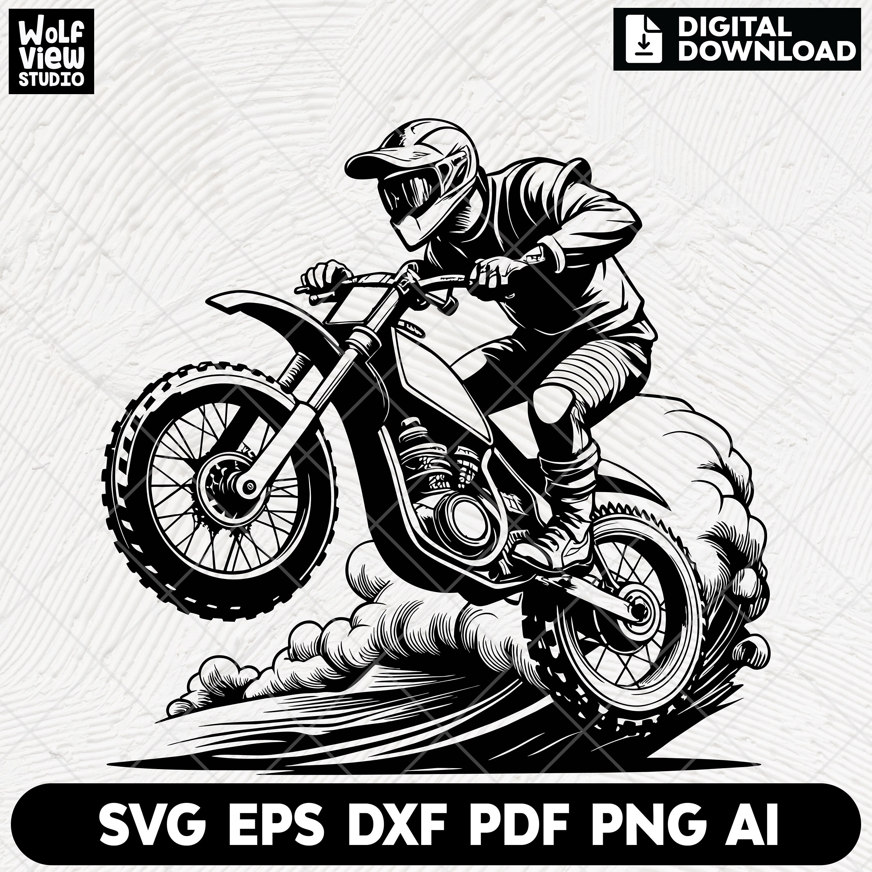 Motocross SVG, Motocross Racing Svg, Motocross Racer Svg, Dirt Bike Svg ...