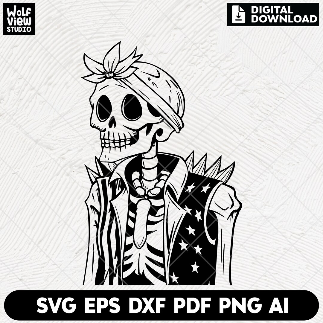 Skeleton Woman Svg, Skeleton Girl Svg, Horror Gothic Tattoo T-shirt ...