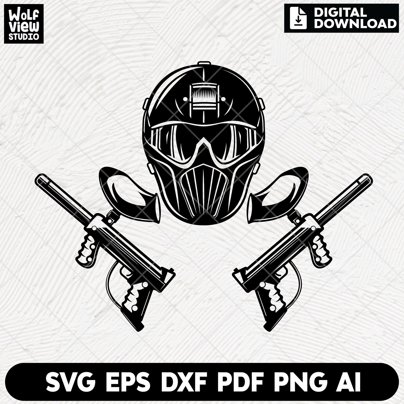 Paintball Svg, Paintball Gear Svg, Paint Gun Svg, Sports Combat Svg ...