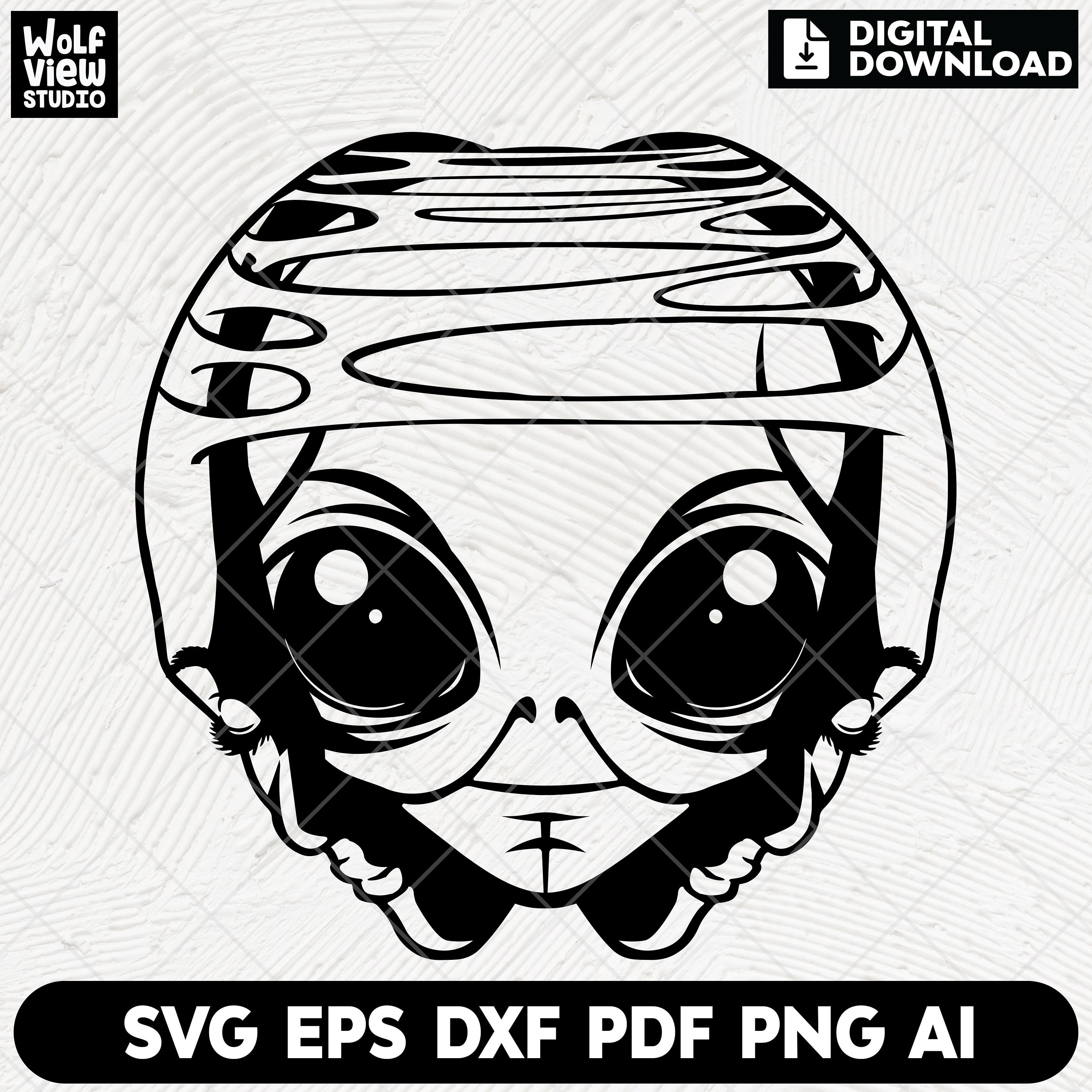Alien Face Svg, Alien Svg, Alien Human Svg, Alien Silhouette, Alien ...