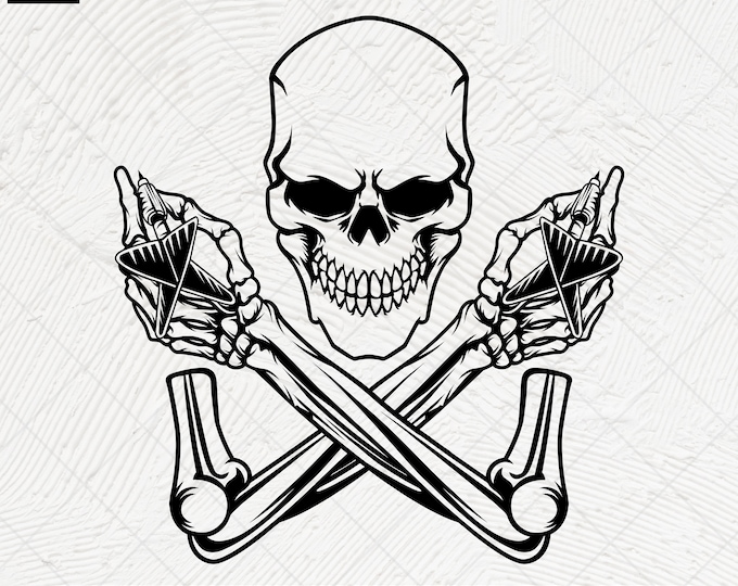 Skull Dart Game Svg | Dart Board Svg | Skeleton Hand Holding Dart Pins ...