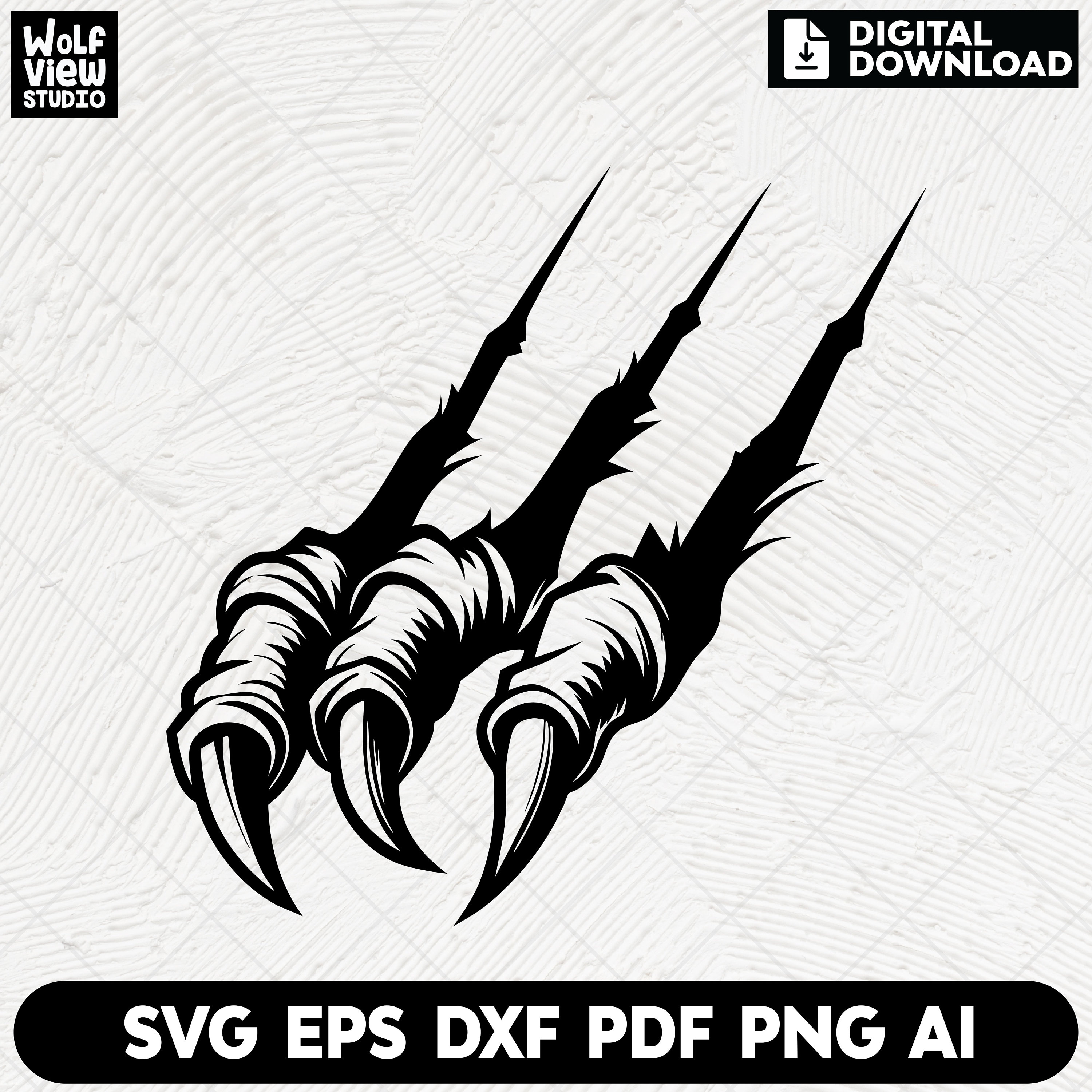 Dinosaur Claw Svg, T-rex Claw Svg, Monster Claw Svg, Dinosaur Svg ...