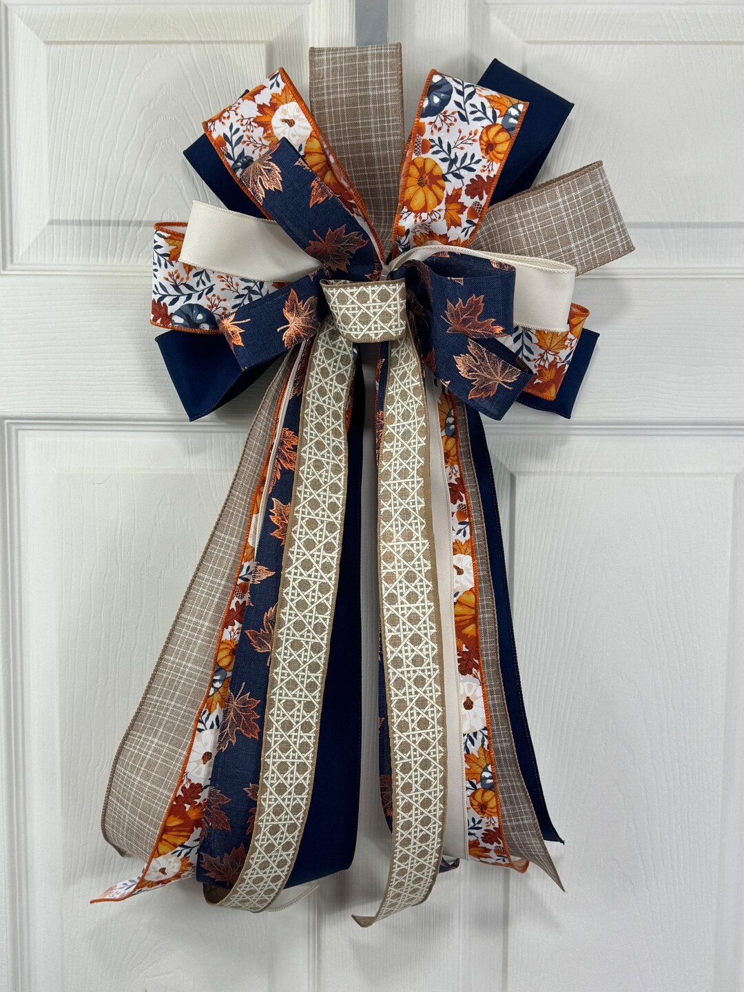 Fall Wreath Attachment, Door Hanger, Wall Furnishing, Office Decoration ...