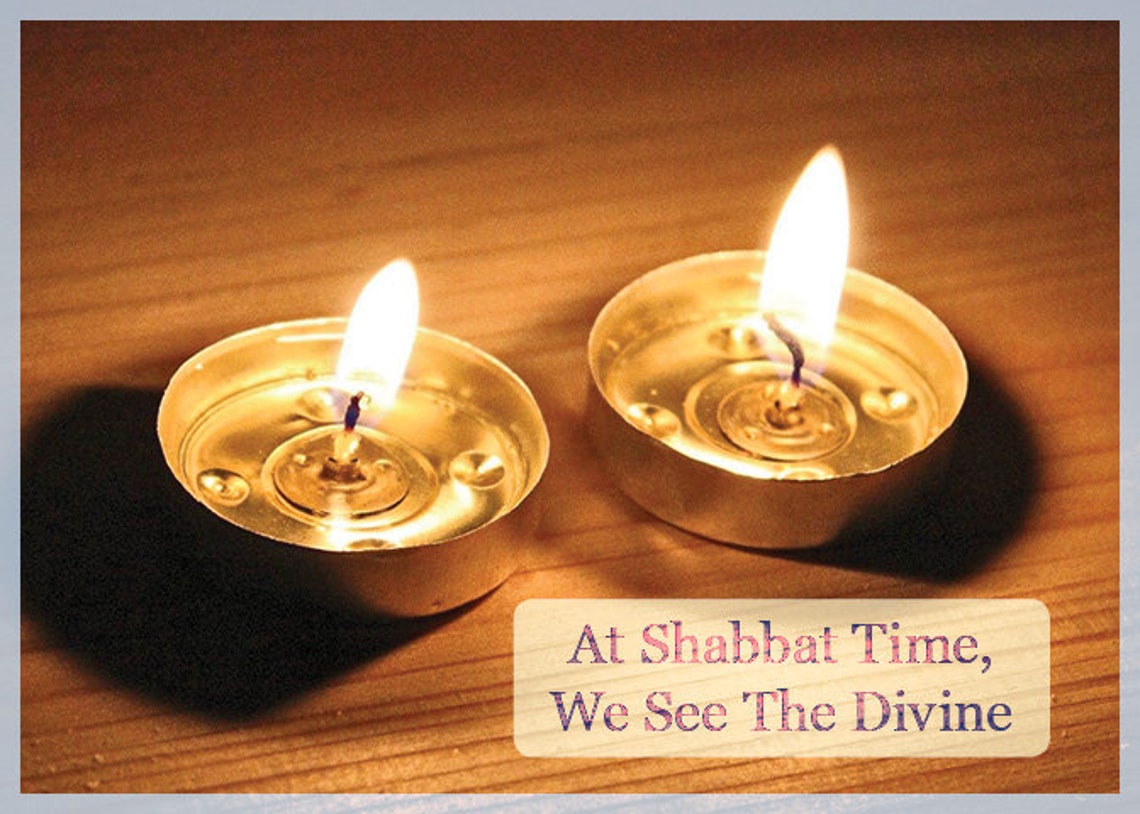 Shabbat Card, Jewish Celebration, Greeting Cards - Etsy