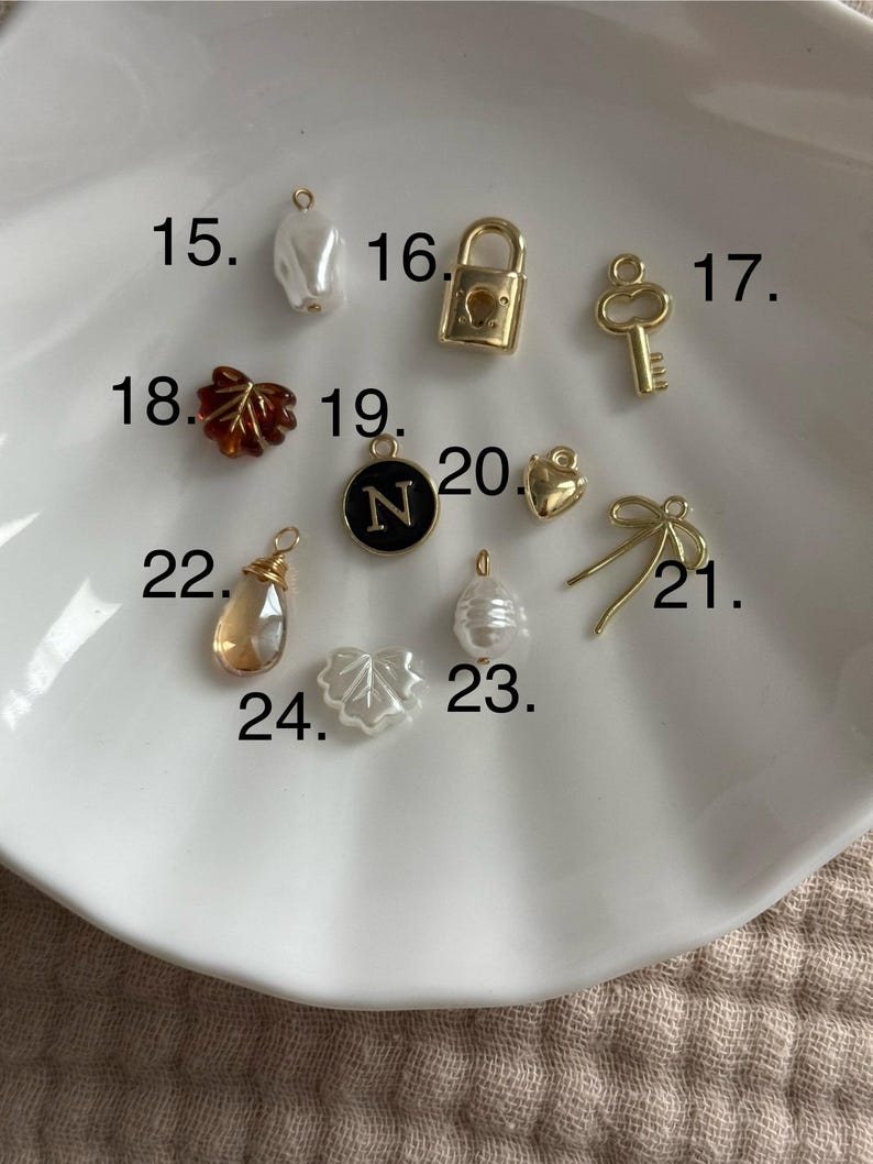 Charm Bracelet & Necklace Set - Etsy