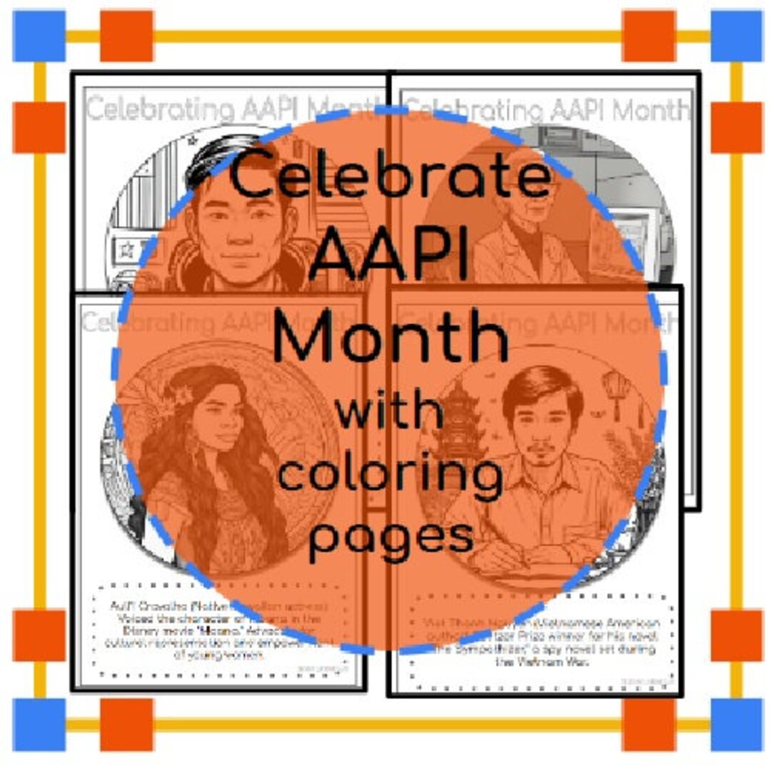 AAPI Heritage: Coloring Our Stories - Etsy