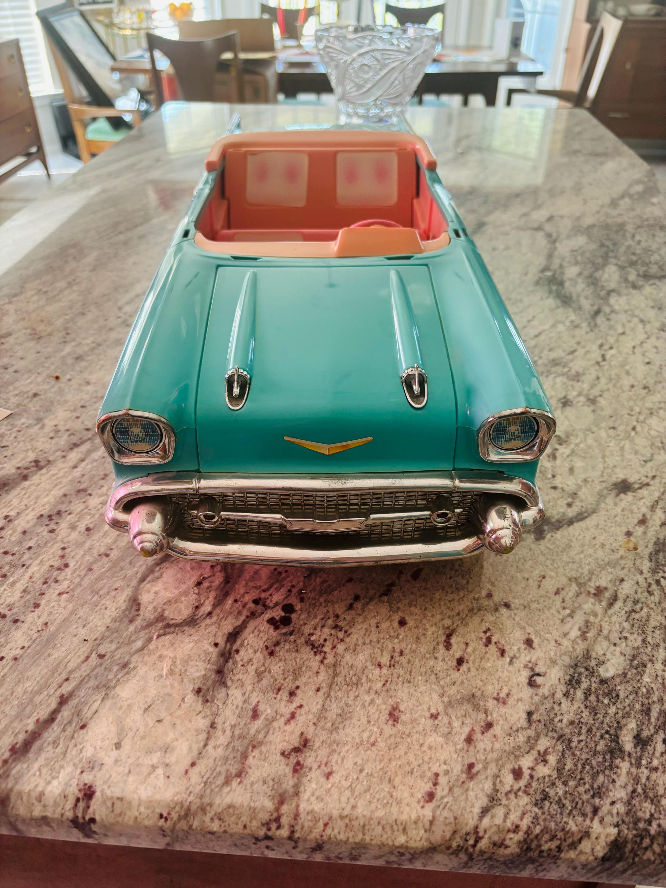 Vintage 1957 Barbie Convertible Chevy Bel Air - Etsy
