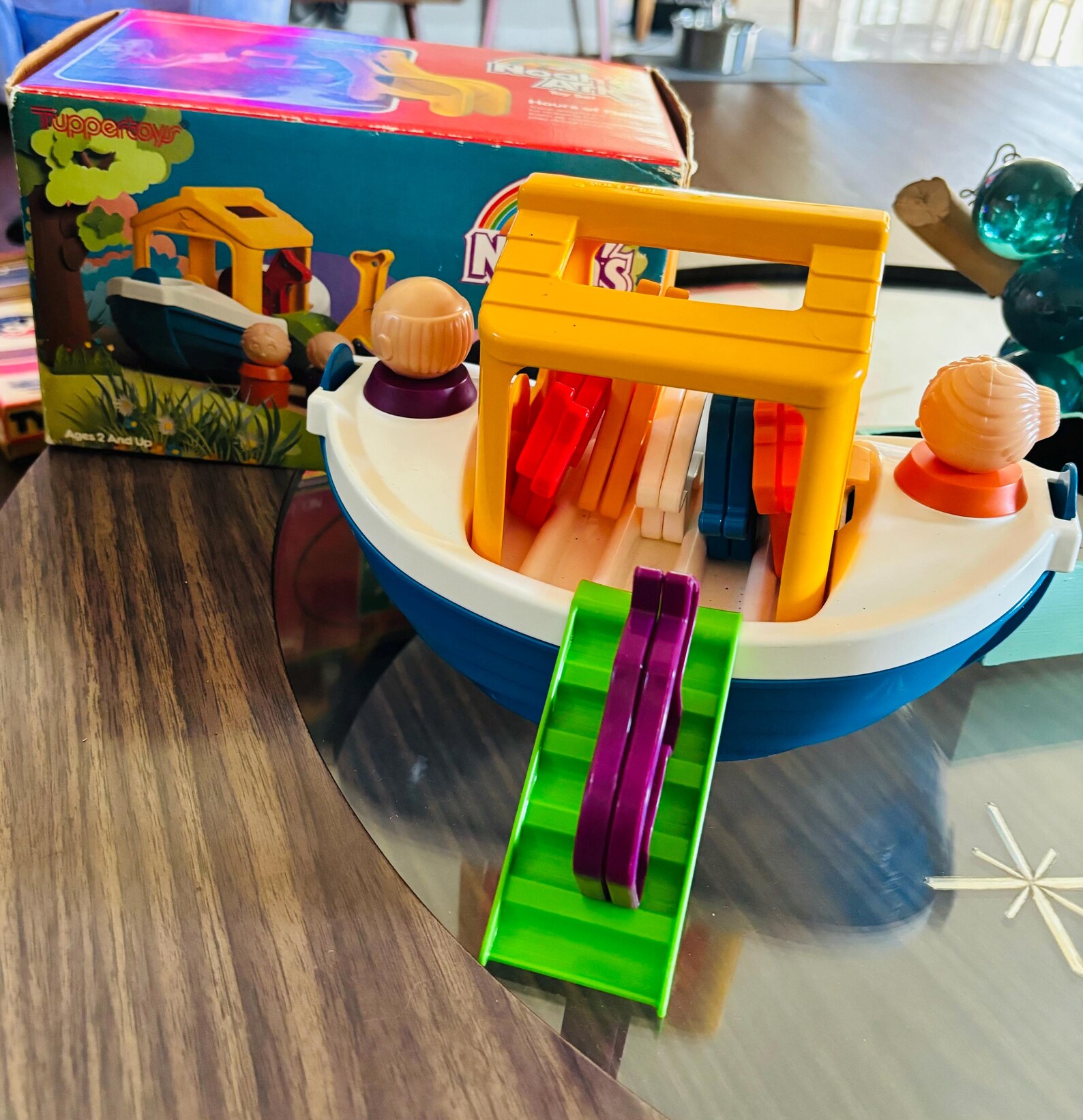 Vintage Tupper Toys 1982 Noah’s Ark Toy - Etsy