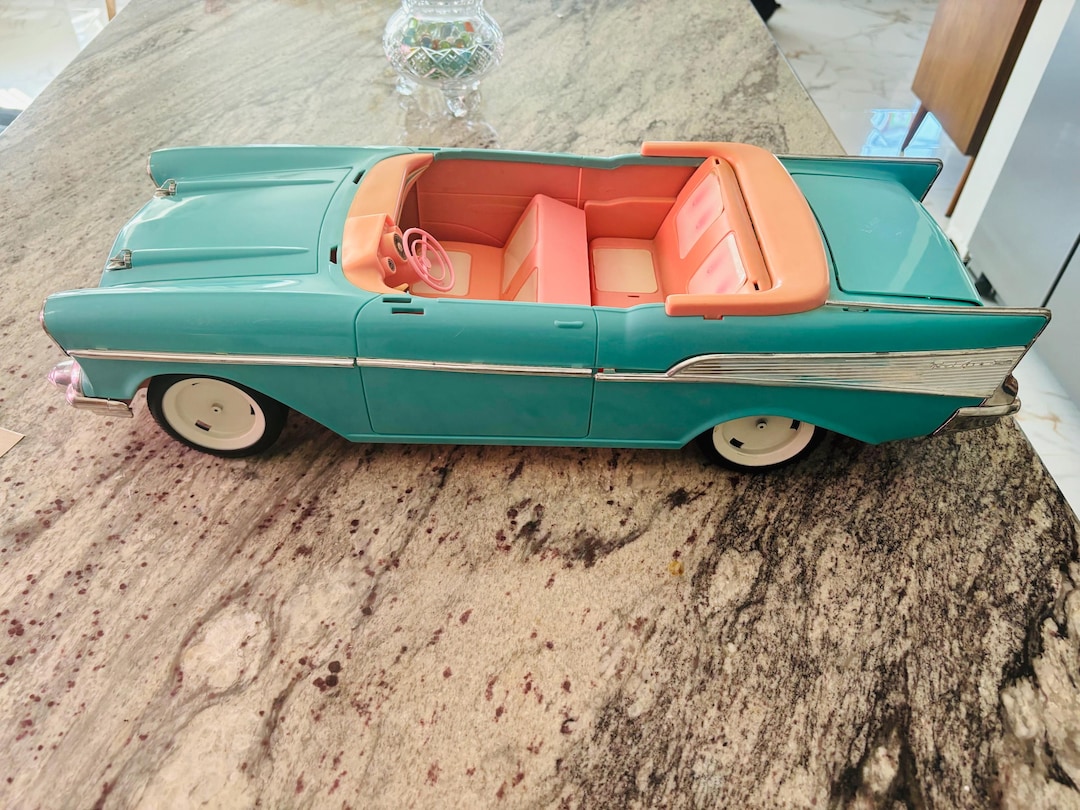 Vintage 1957 Barbie Convertible Chevy Bel Air - Etsy