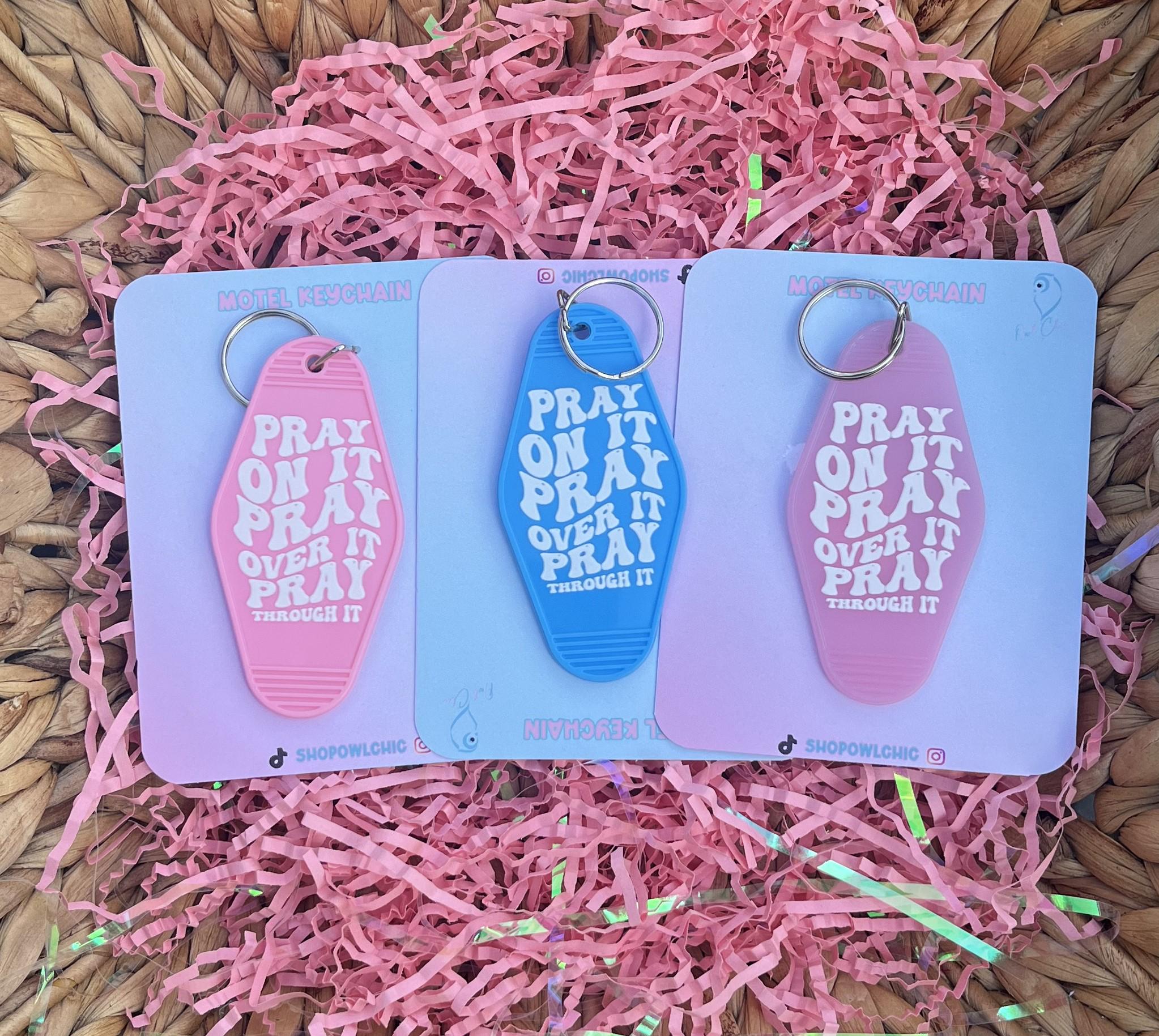 Retro Faith-based Motel Keychain | Encouraging and Positivity and ...