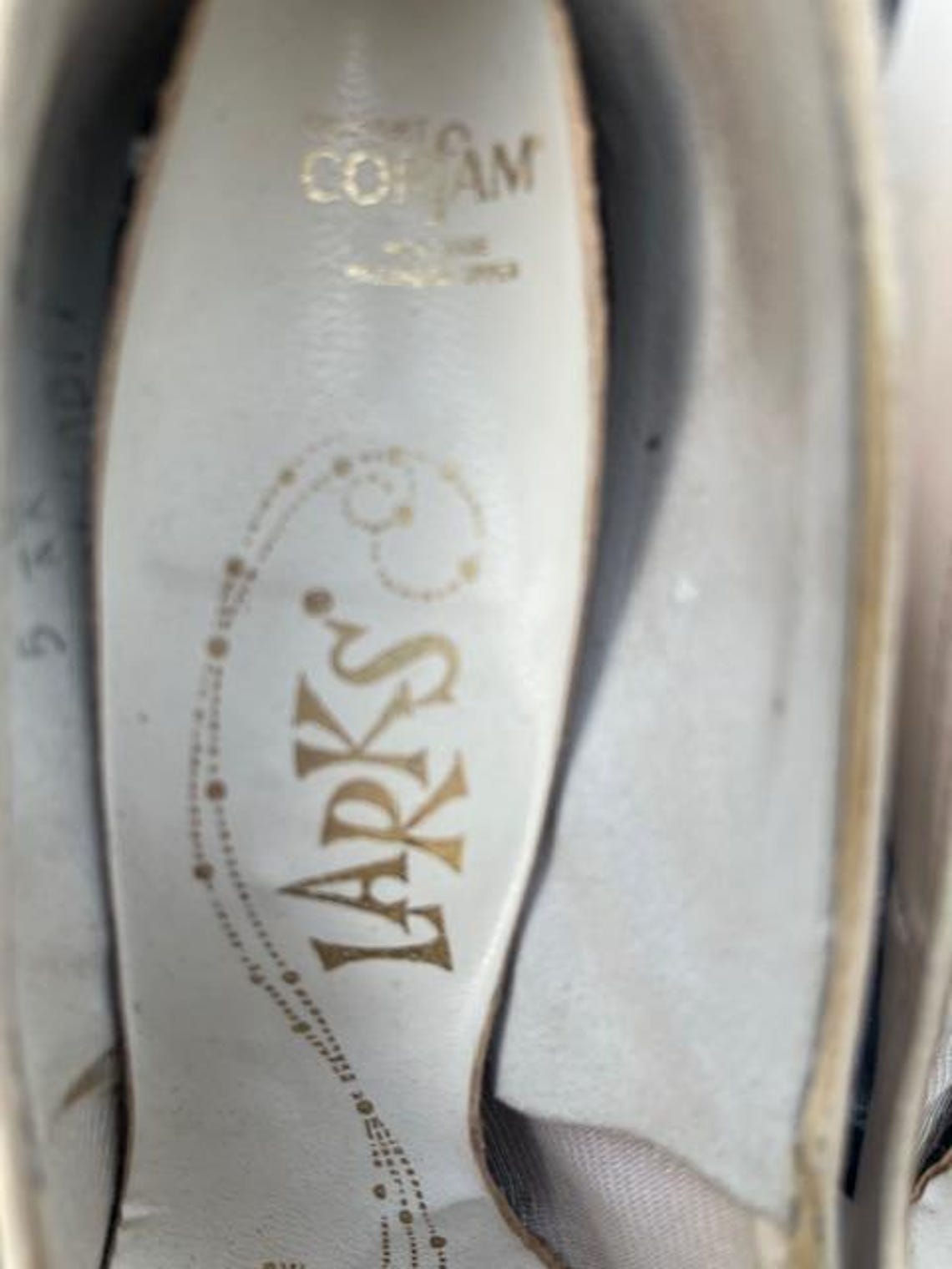 1960's Navy & White Shoes - Etsy