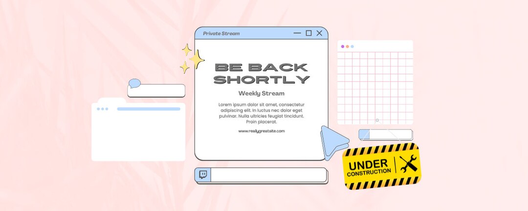 Cute Gamer Girl Stream Overlay- Customizable Overlay & Panels - Etsy