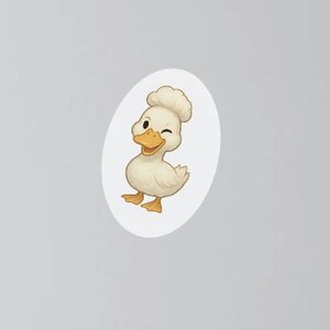Farm Animal Crested Duck Clipart Bundle 6 PNG Cartoon Duck Files Cute ...