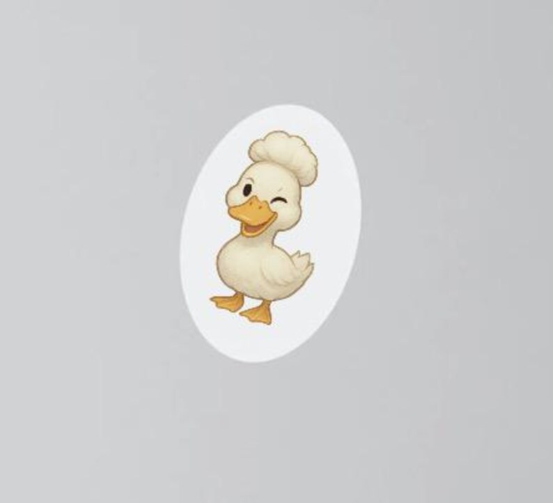 Farm Animal Crested Duck Clipart Bundle 6 PNG Cartoon Duck Files Cute ...
