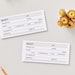 Simple A4 Printable PDF Receipt Template. Customer Receipt, Digital ...