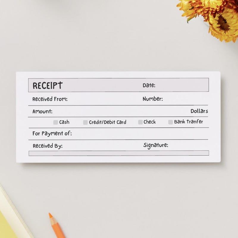 Photo Order Receipt - Etsy