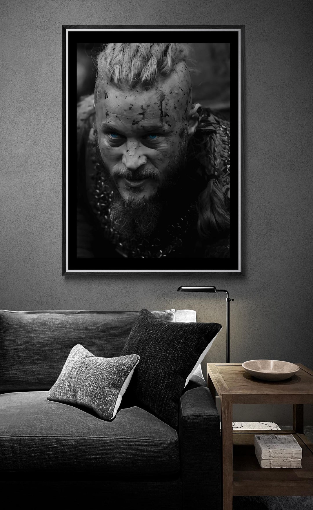 Ragnar Lothbrok, Ragnar Lothbrok Poster, Vikings Poster, Printable ...