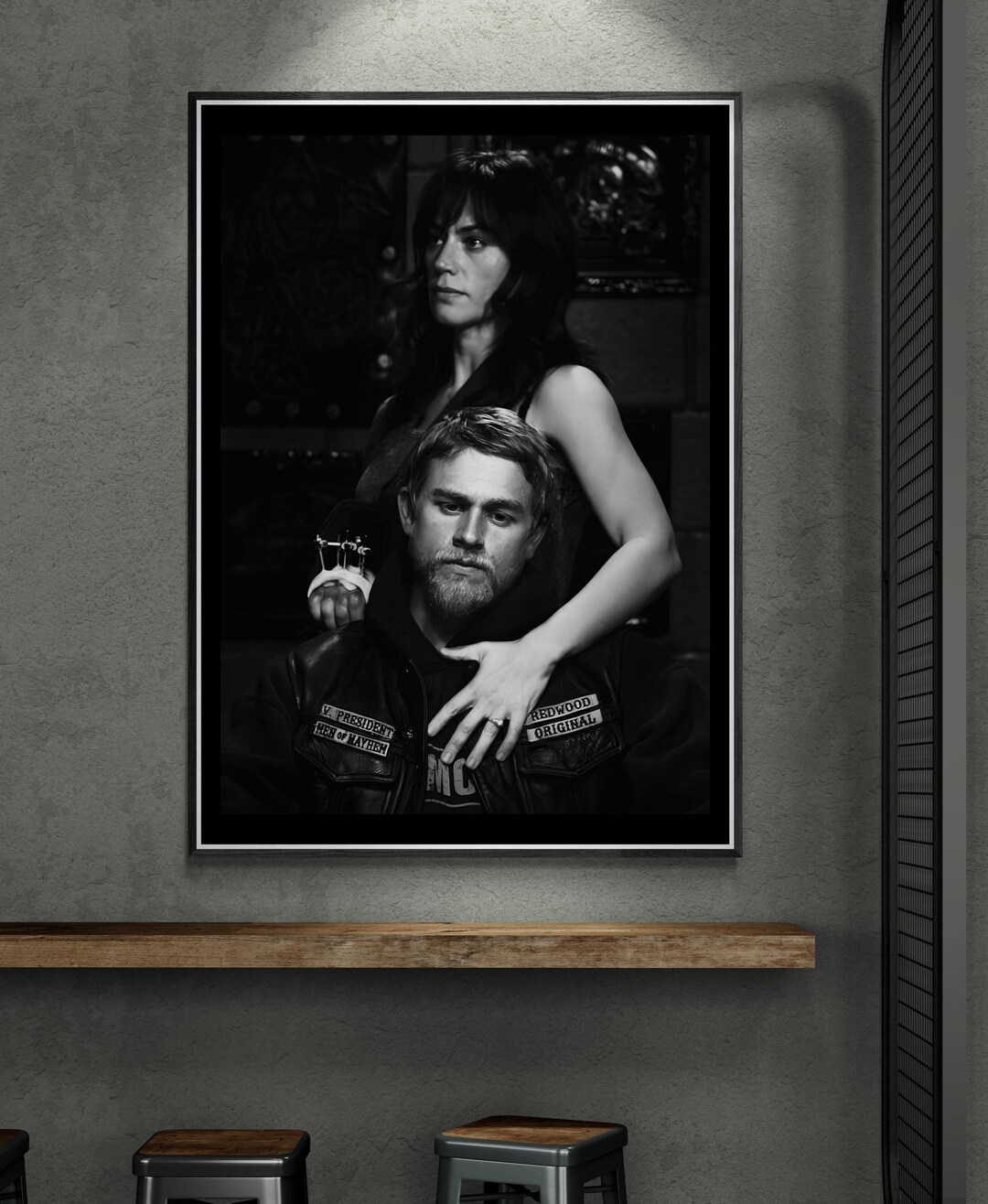 Sons of Anarchy, Jax Teller, Black and White, Jackson Teller ...