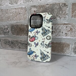 Cinderella Phone Case, Protective Disney Princess Case for iPhone 15 ...