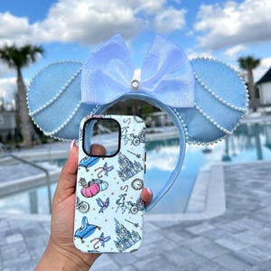 Cinderella Phone Case, Protective Disney Princess Case for iPhone 15 ...