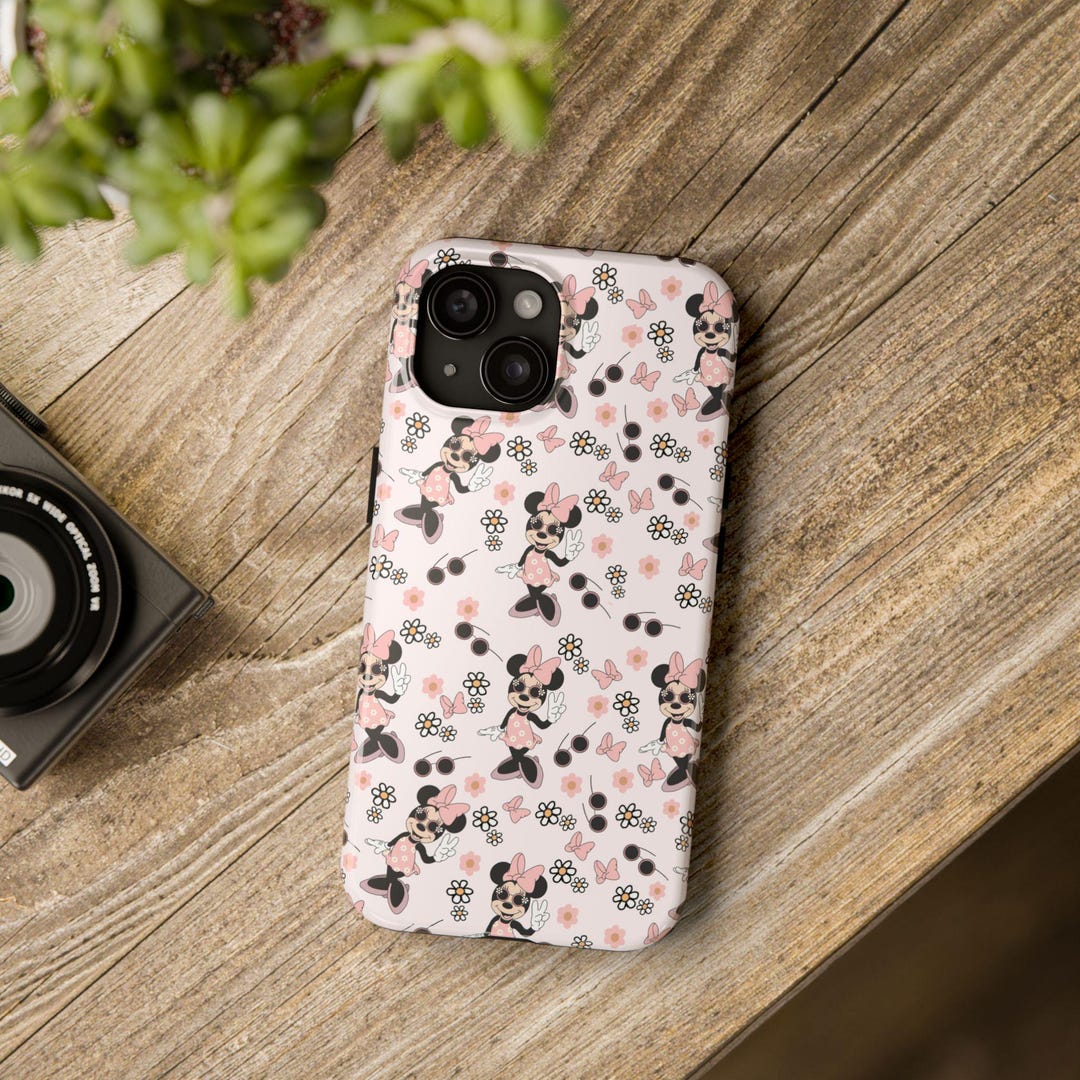 Disney Phone Case, Minnie Mouse Retro Phone Case, iPhone 15, iPhone 16 ...