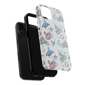 Cinderella Phone Case, Protective Disney Princess Case for iPhone 15 ...