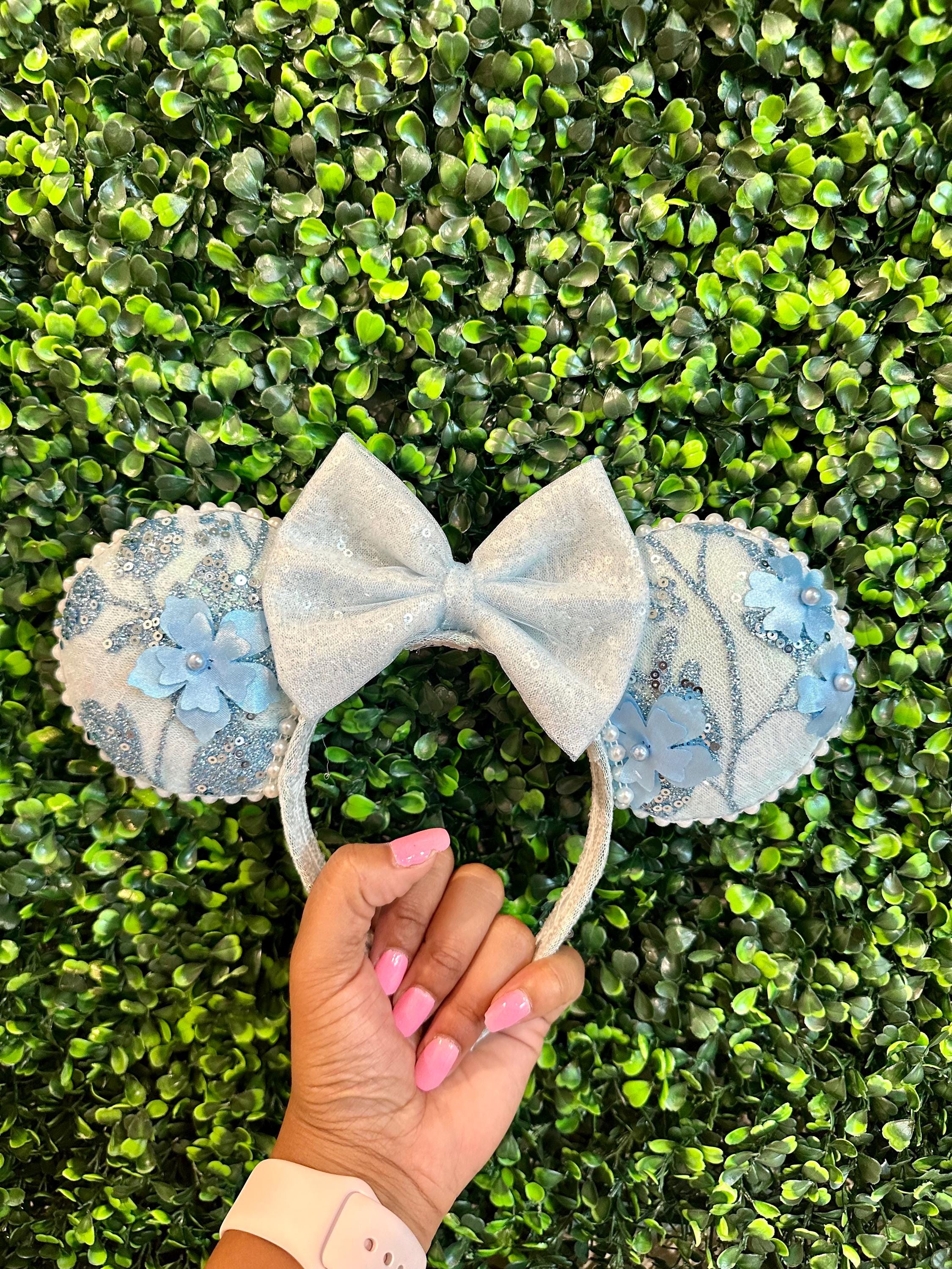 Enchanting Elsa Frozen Disney Ears: Disney Headband With Sequin Bow ...