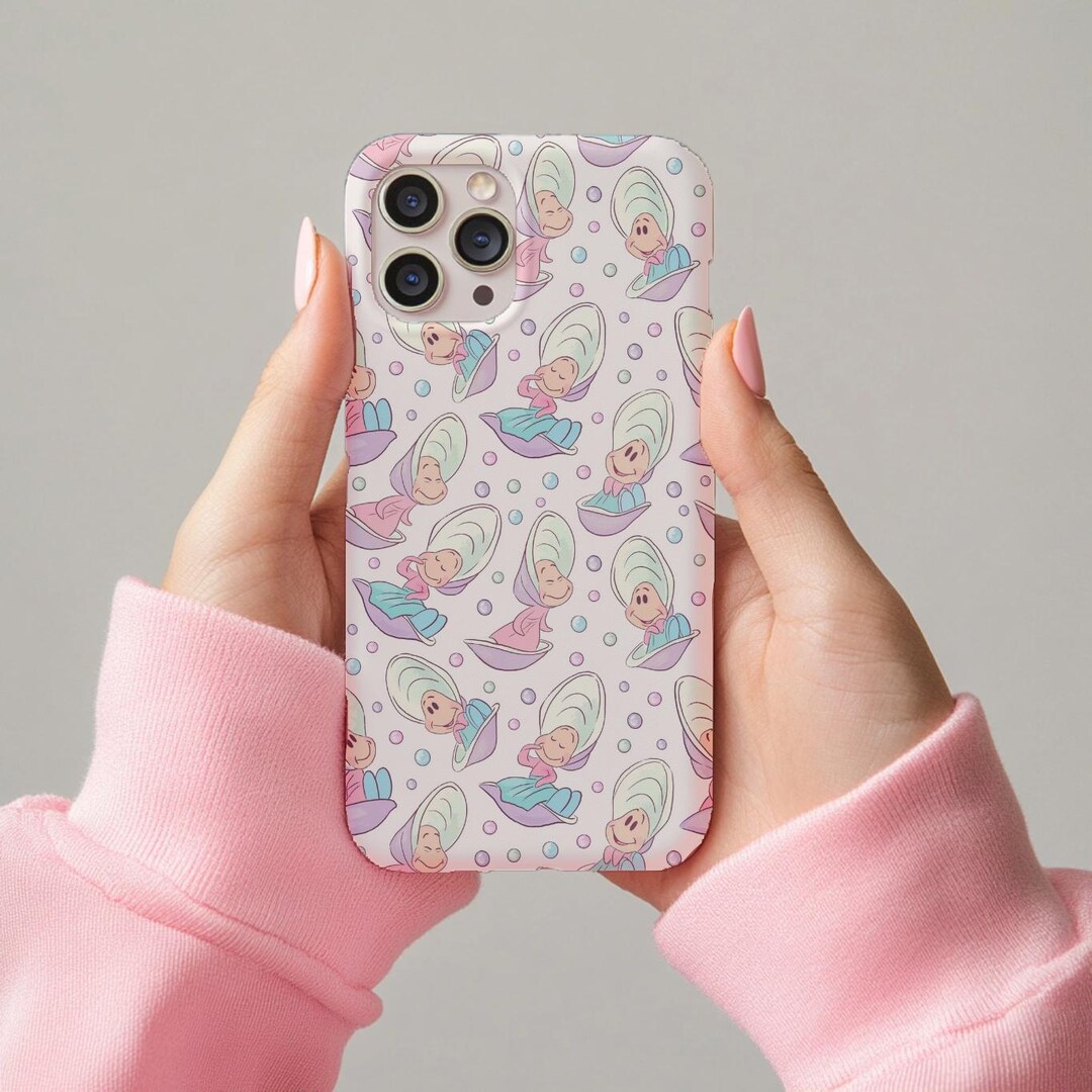 Cute Clam Shell Phone Case, Pastel Ocean Aesthetic iPhone & Samsung ...