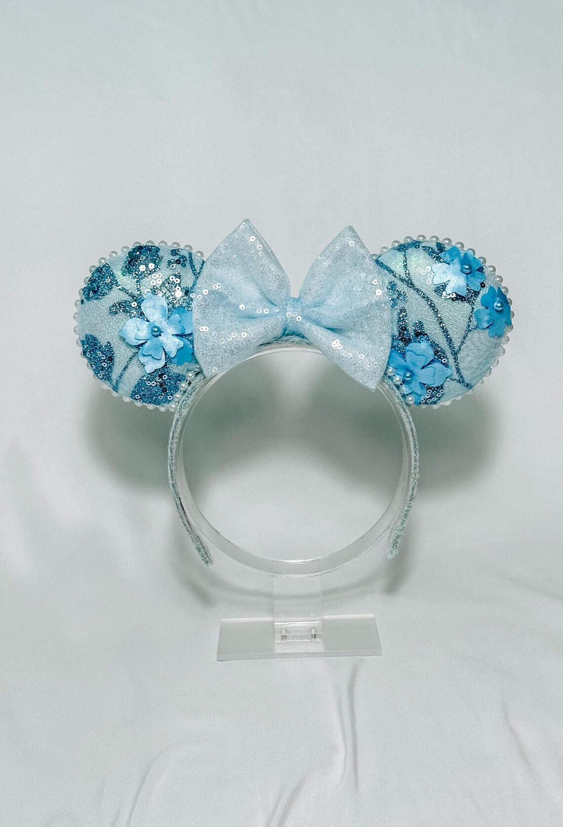 Enchanting Elsa Frozen Disney Ears: Disney Headband With Sequin Bow ...