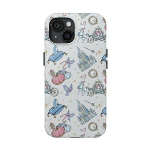 Cinderella Phone Case, Protective Disney Princess Case for iPhone 15 ...