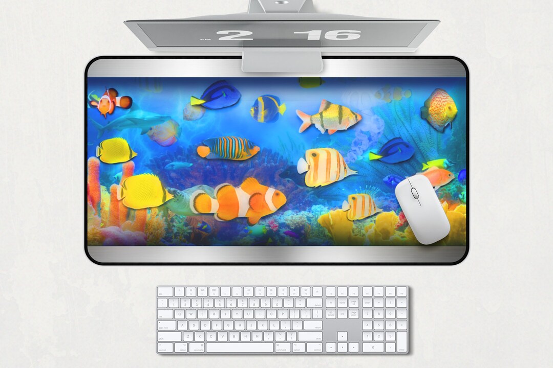 Computer Desk Mat Home Office Gaming Frutiger Aero Y2k/00s Aesthetic ...