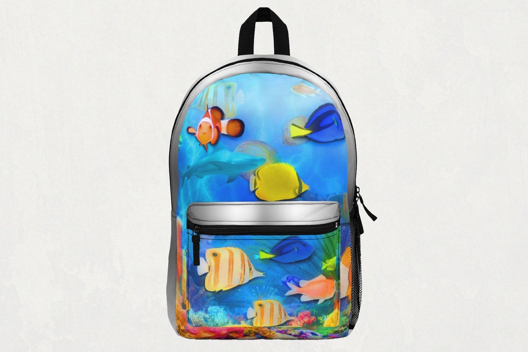 Backpack Aquarium Fish Tank Frutiger Aero, Nostalgia Aesthetic Y2K ...